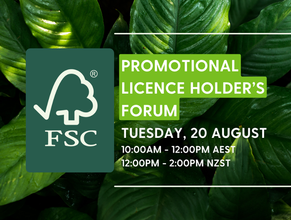 The Promotional Licence Holder's Forum | Forest Stewardship Council